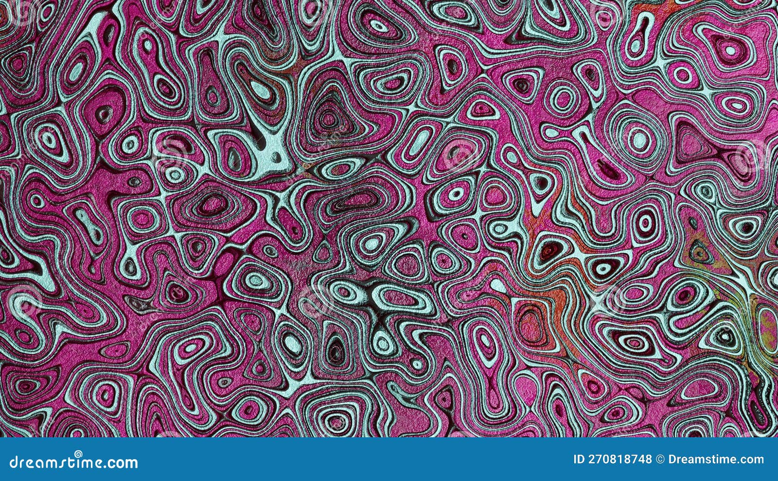 A Pattern Made of Irregular Curves that Looks Like a Wetland ...