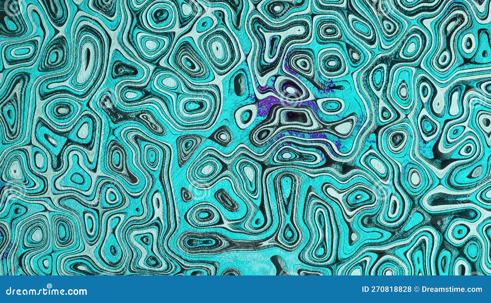 A Pattern Made of Irregular Curves that Looks Like a Wetland ...