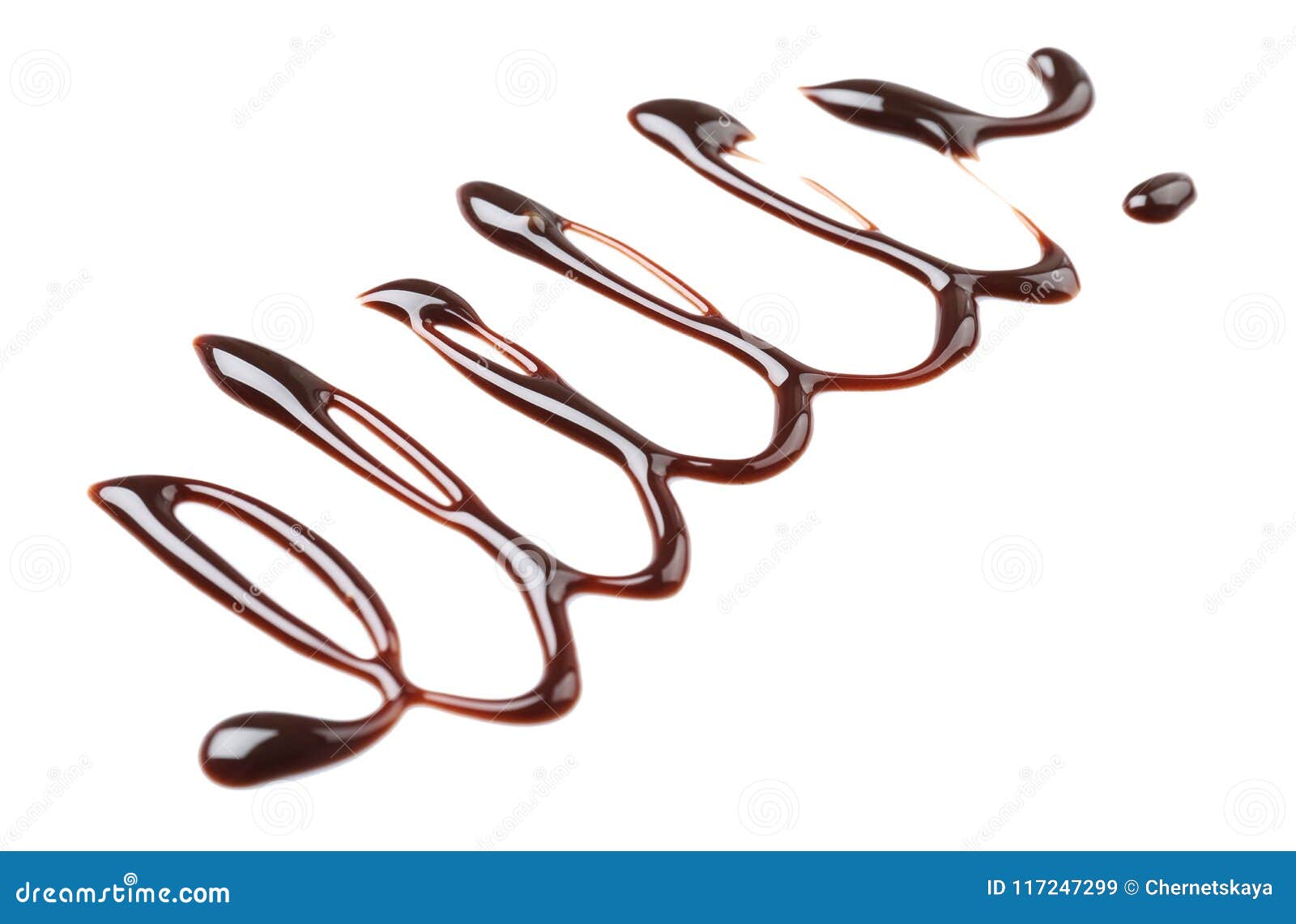 Pattern Made of Melted Chocolate Stock Image - Image of liquid, organic ...