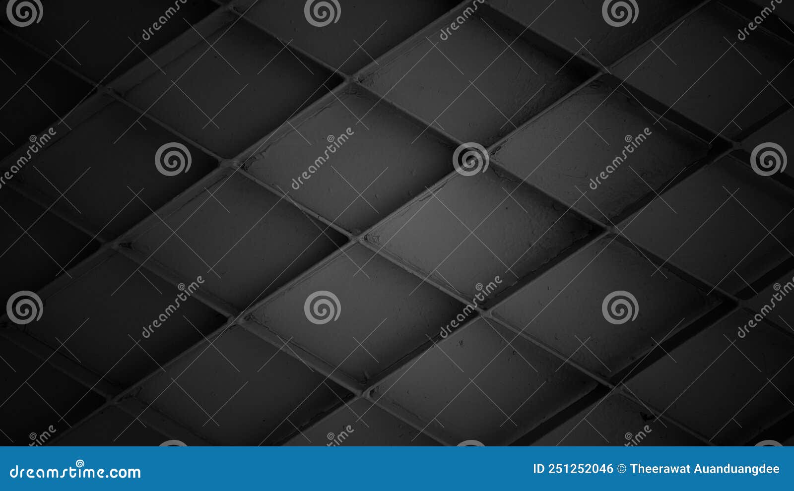 The Pattern is Made of Sheet Metal Alternating Squares for an Abstract ...