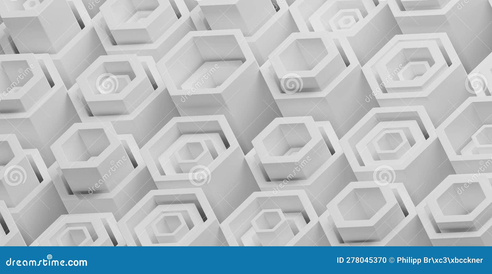 White Cube Pattern on a Textured Background 3d Render Illustration ...