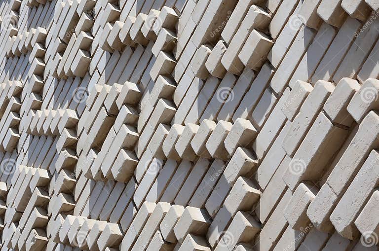 A Pattern Made of White Bricks in the Form of Diamond Shapes. De Stock ...