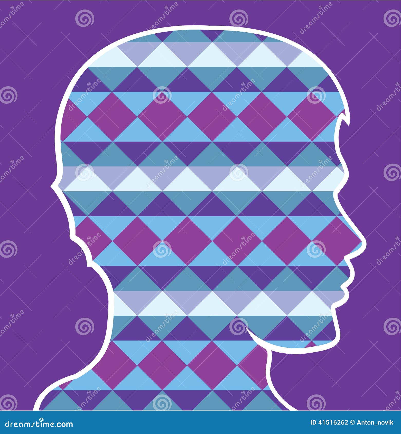 Pattern male stock vector. Illustration of banner, elements - 41516262