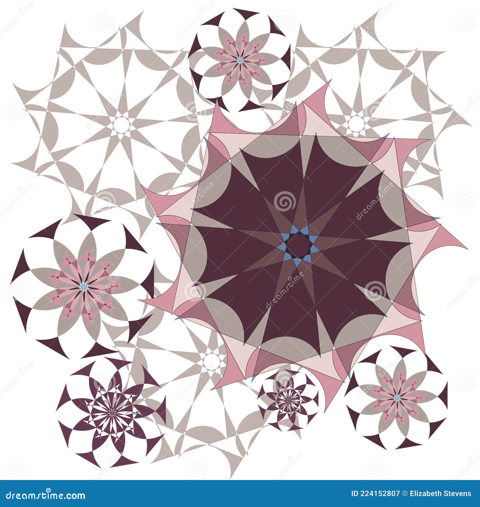 Pattern mania stock illustration. Illustration of geometric - 224152807