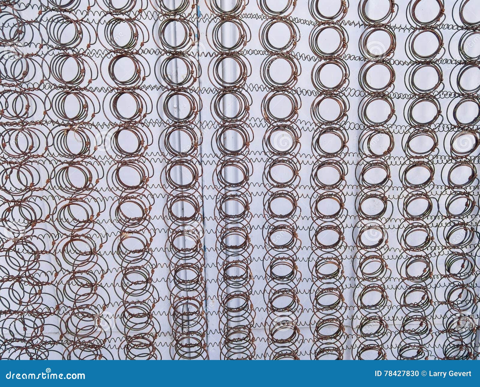 Pattern, mattress spring stock photo. Image of jagged - 78427830