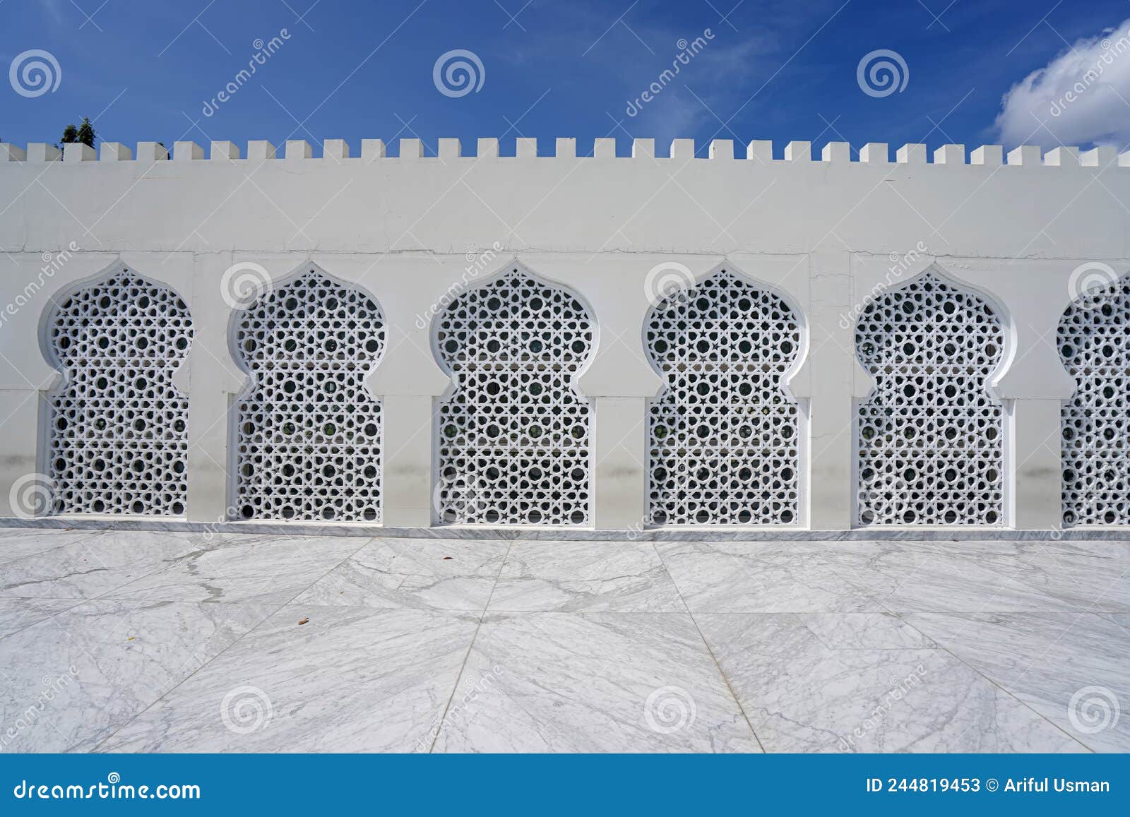 Islamic Architecture Background Stock Image - Image of mosque, pattern ...