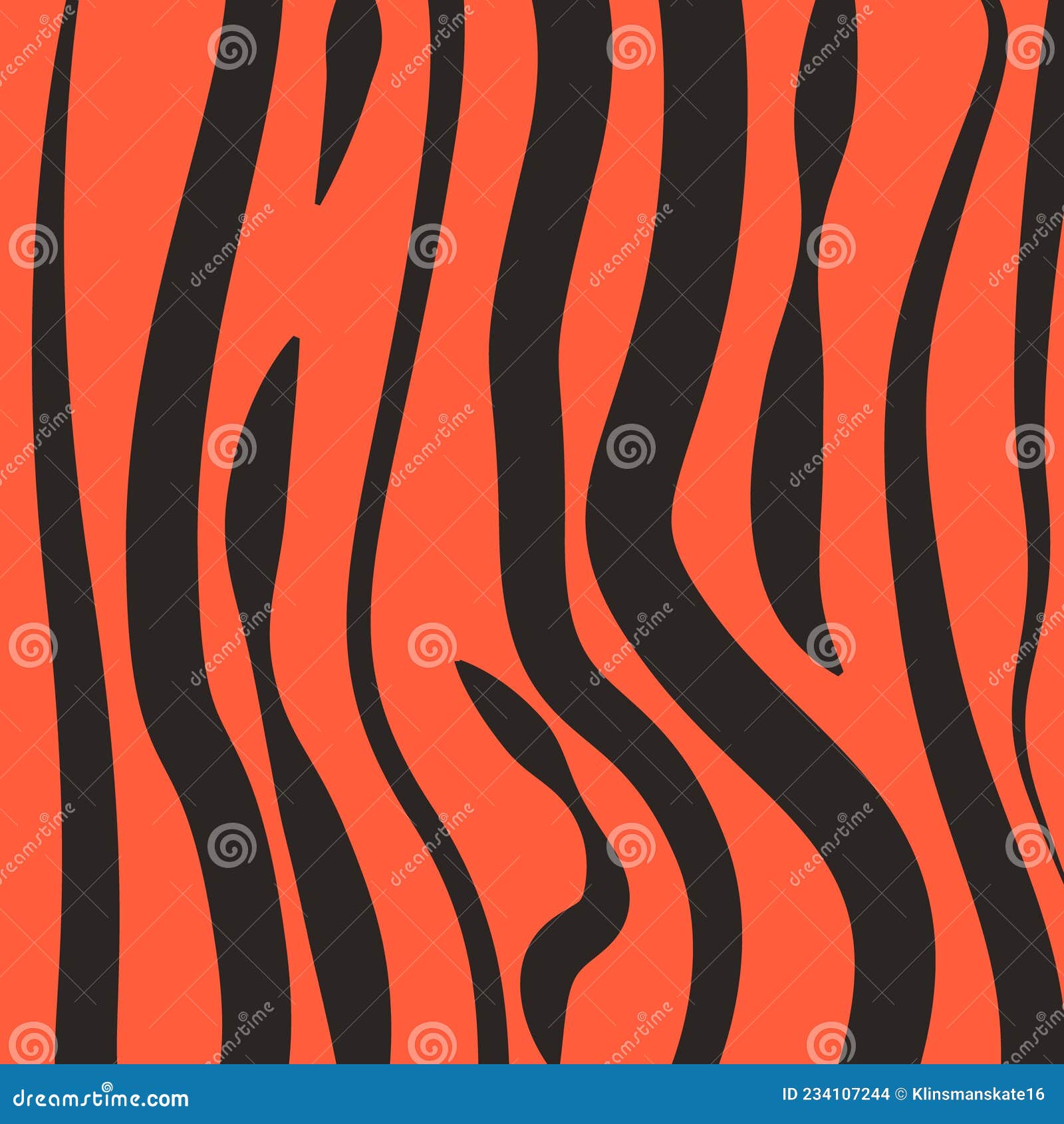 Pattern Motif Tiger Design Background Stock Vector - Illustration of ...