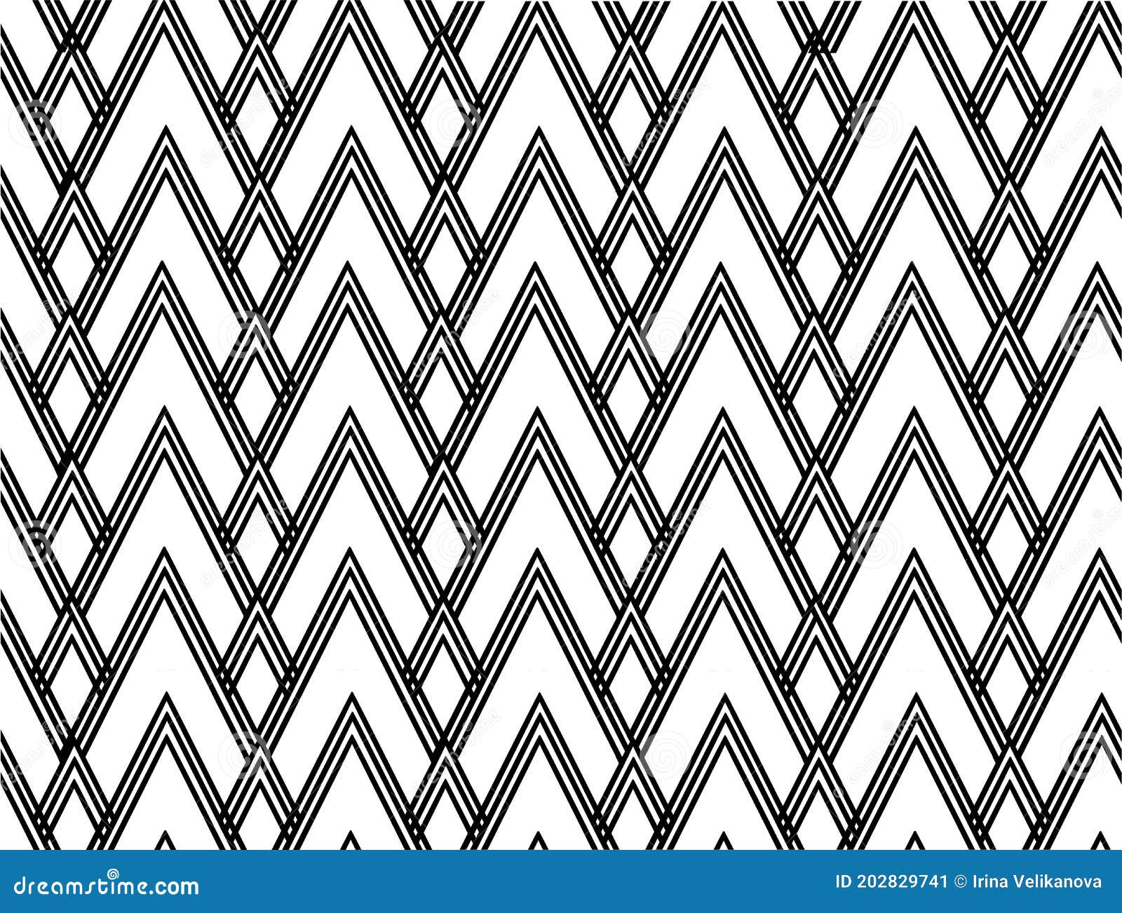 Pattern Motifs Geometric Seamless Illustration Stock Illustration ...