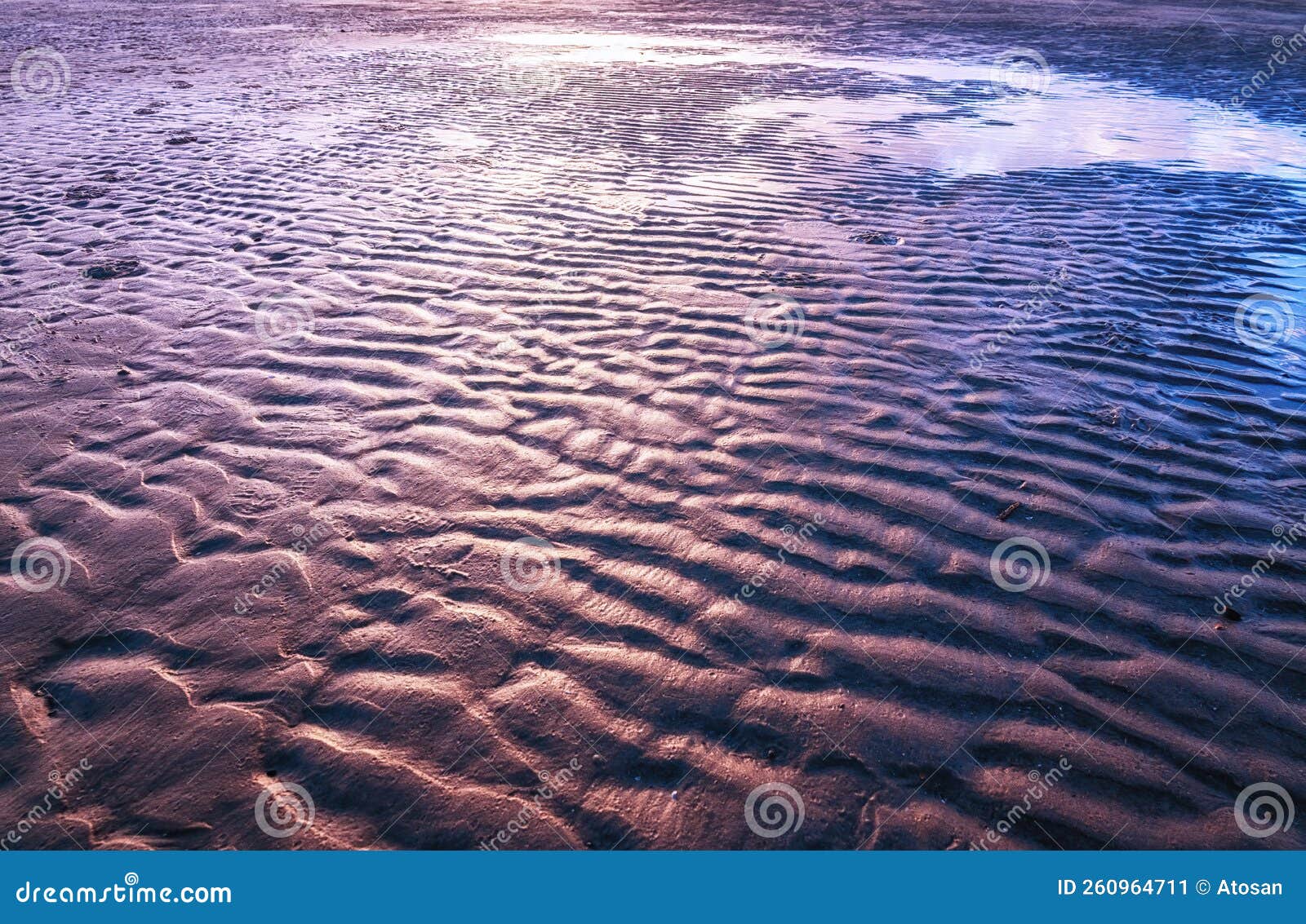 The Pattern of Mud Sediment in the Water for Background Stock Image ...