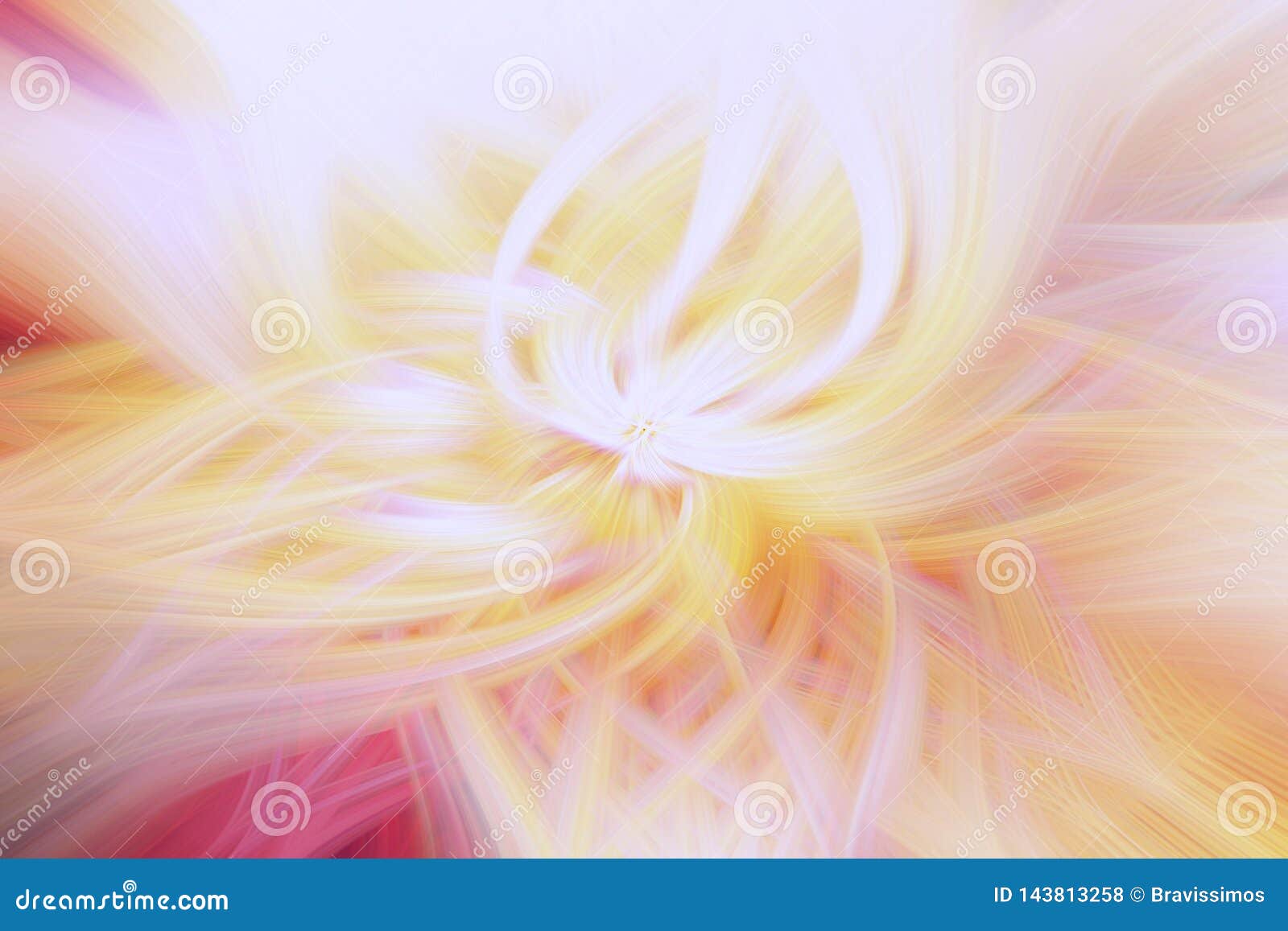Pattern Nature Floral Glow Smooth. Theme Abstract Stock Illustration ...