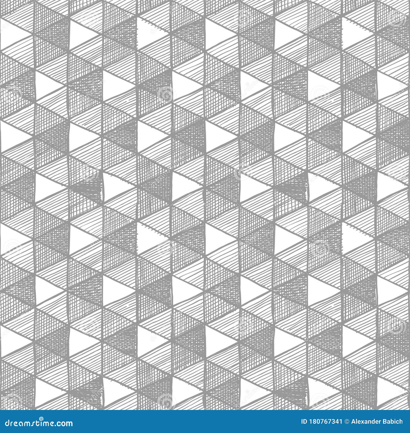Pattern with Necker cube stock vector. Illustration of illusion - 180767341