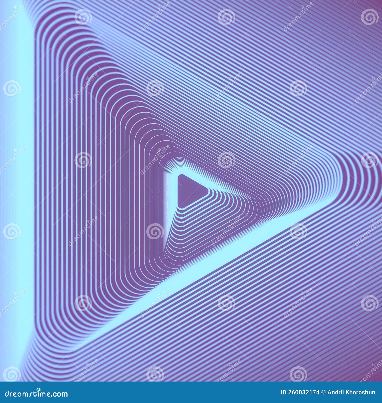 Pattern of Neon Colored Lines on a Violet Background. Creative Modern ...