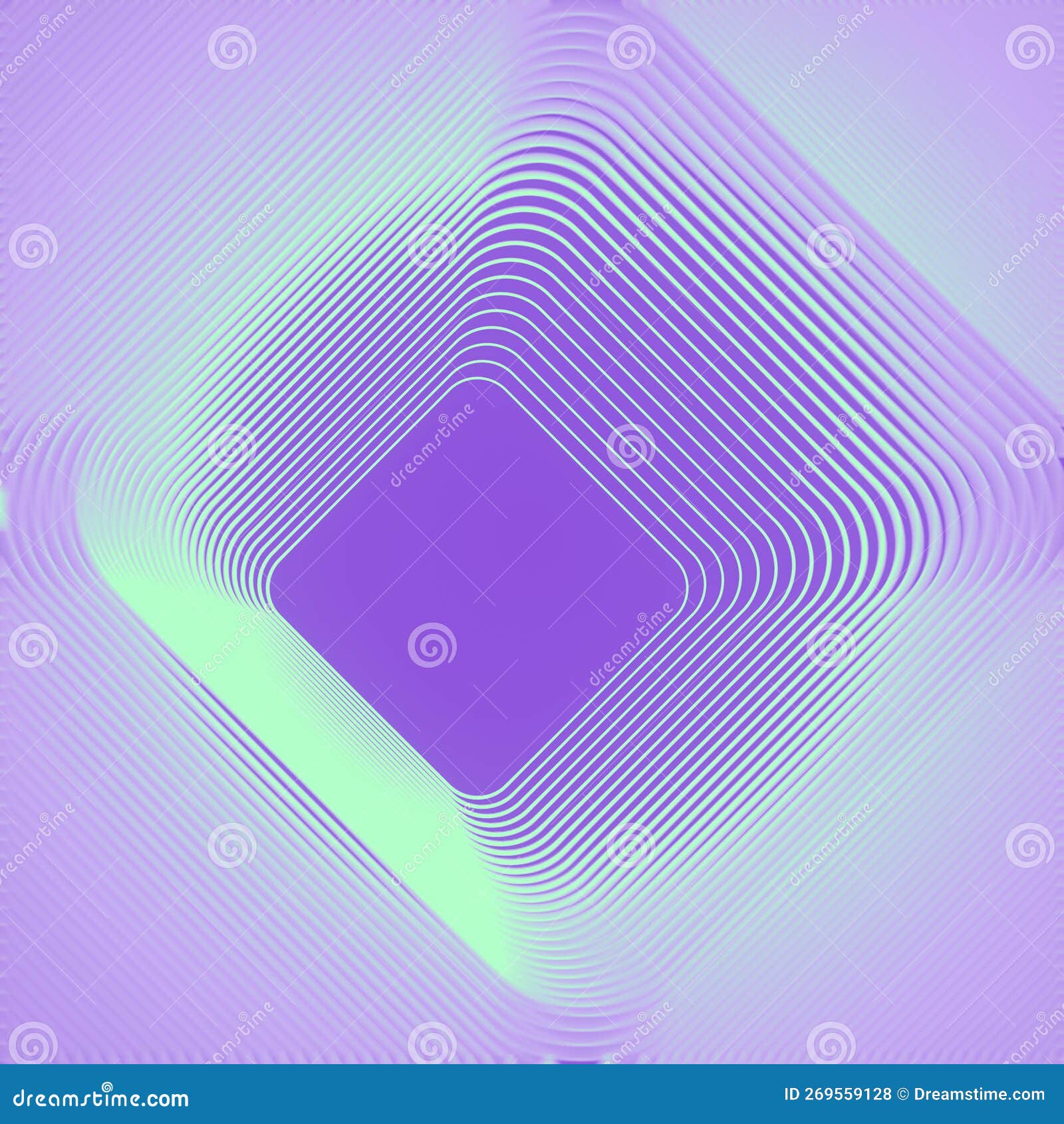 Pattern of Neon Colored Lines on a Violet Background Representing a ...