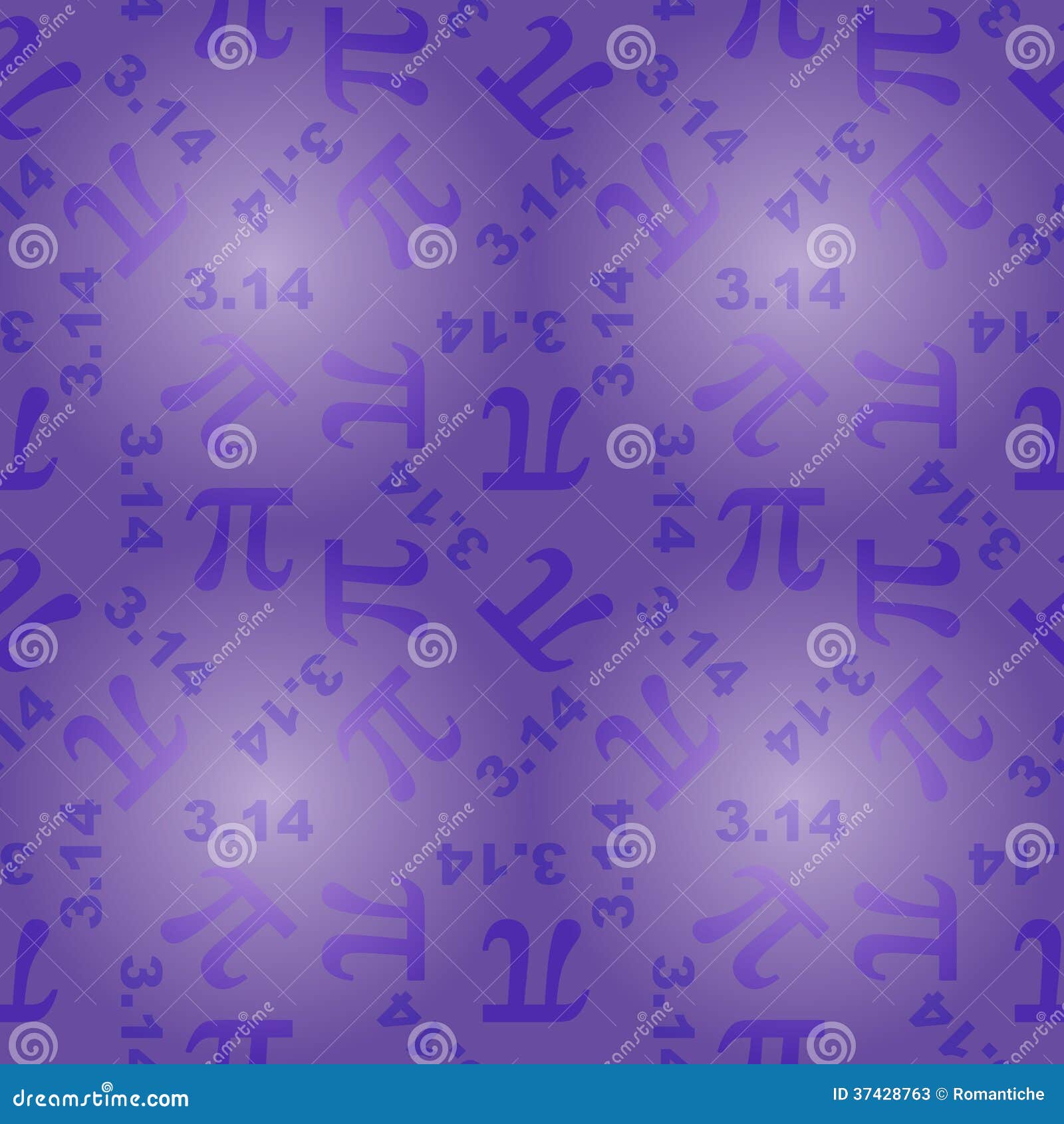 Pattern with number pi stock vector. Illustration of vector - 37428763