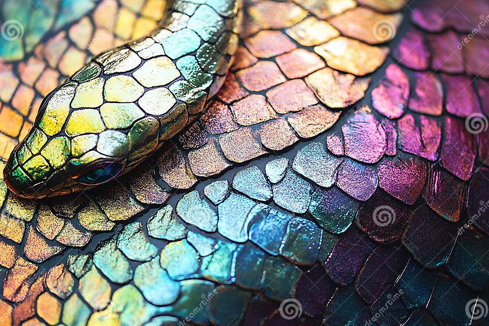 Pattern Number 272, Snake Skin, Hyper Realistic Drawing for Backround ...