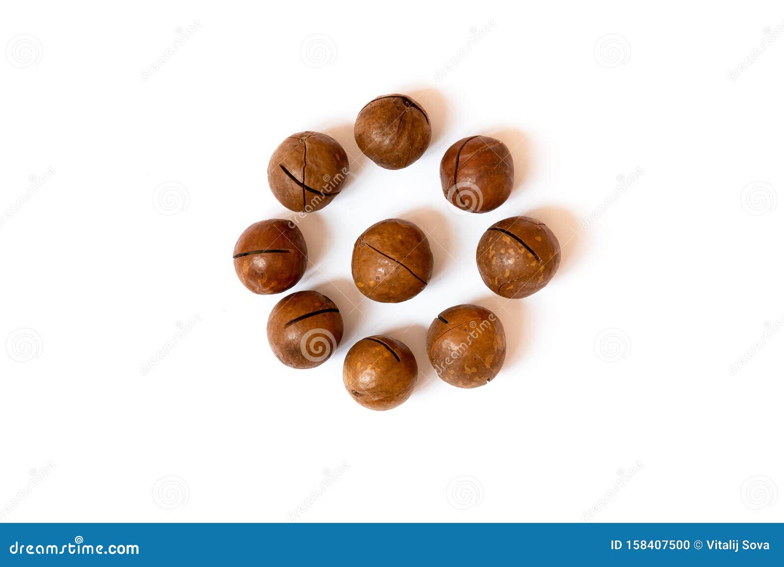 Pattern of nuts stock photo. Image of isolated, energy - 158407500