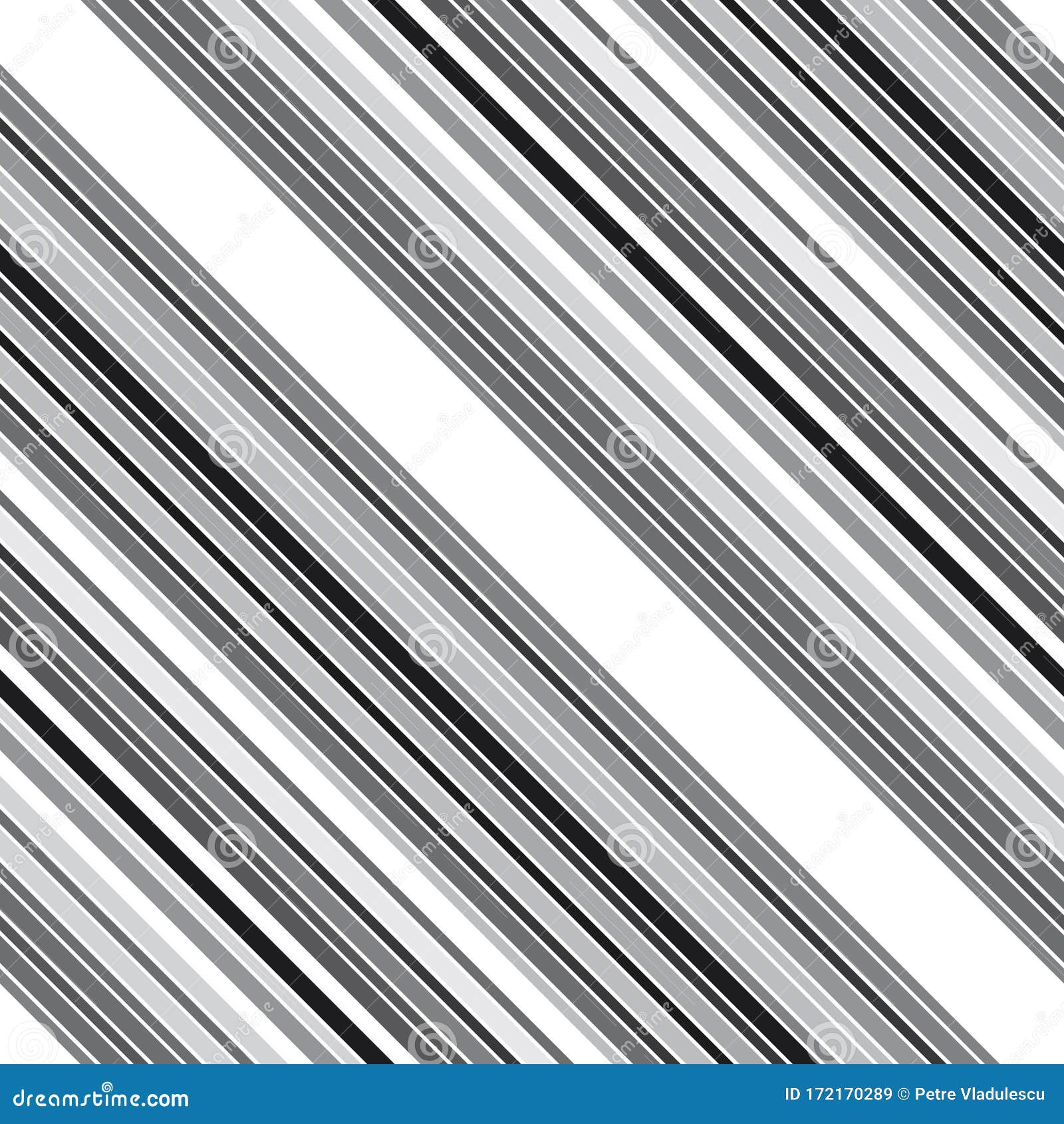 Pattern with Oblique Gray Stripes and Outline, Modern Stylish Image ...