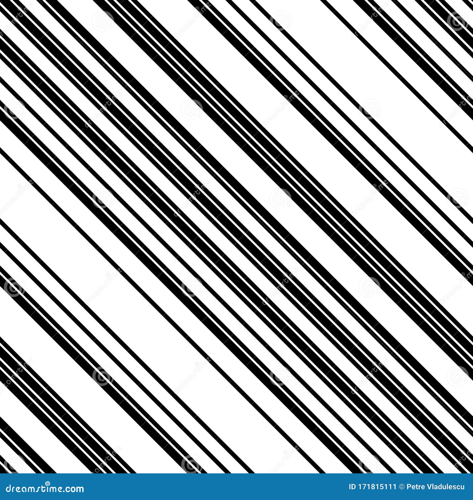 Pattern with Oblique White Stripes and Outline, Modern Stylish Image ...