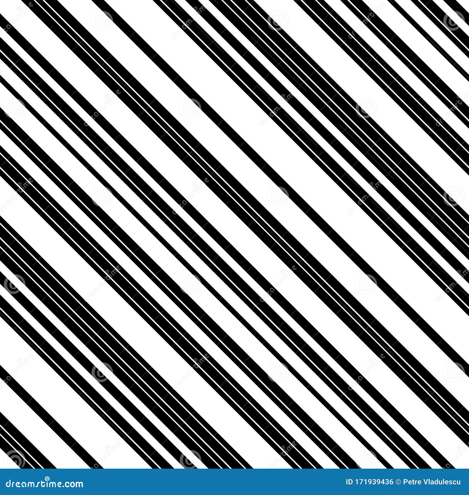 Pattern with Oblique White Stripes and Outline, Modern Stylish Image ...