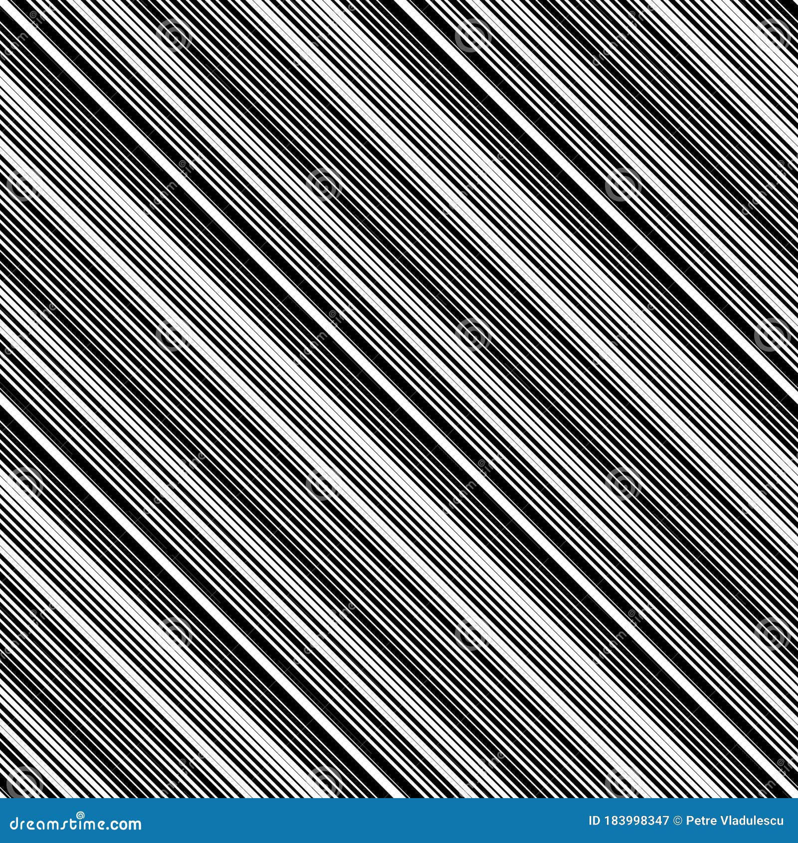 Pattern with Oblique White Stripes and Outline, Modern Stylish Image ...