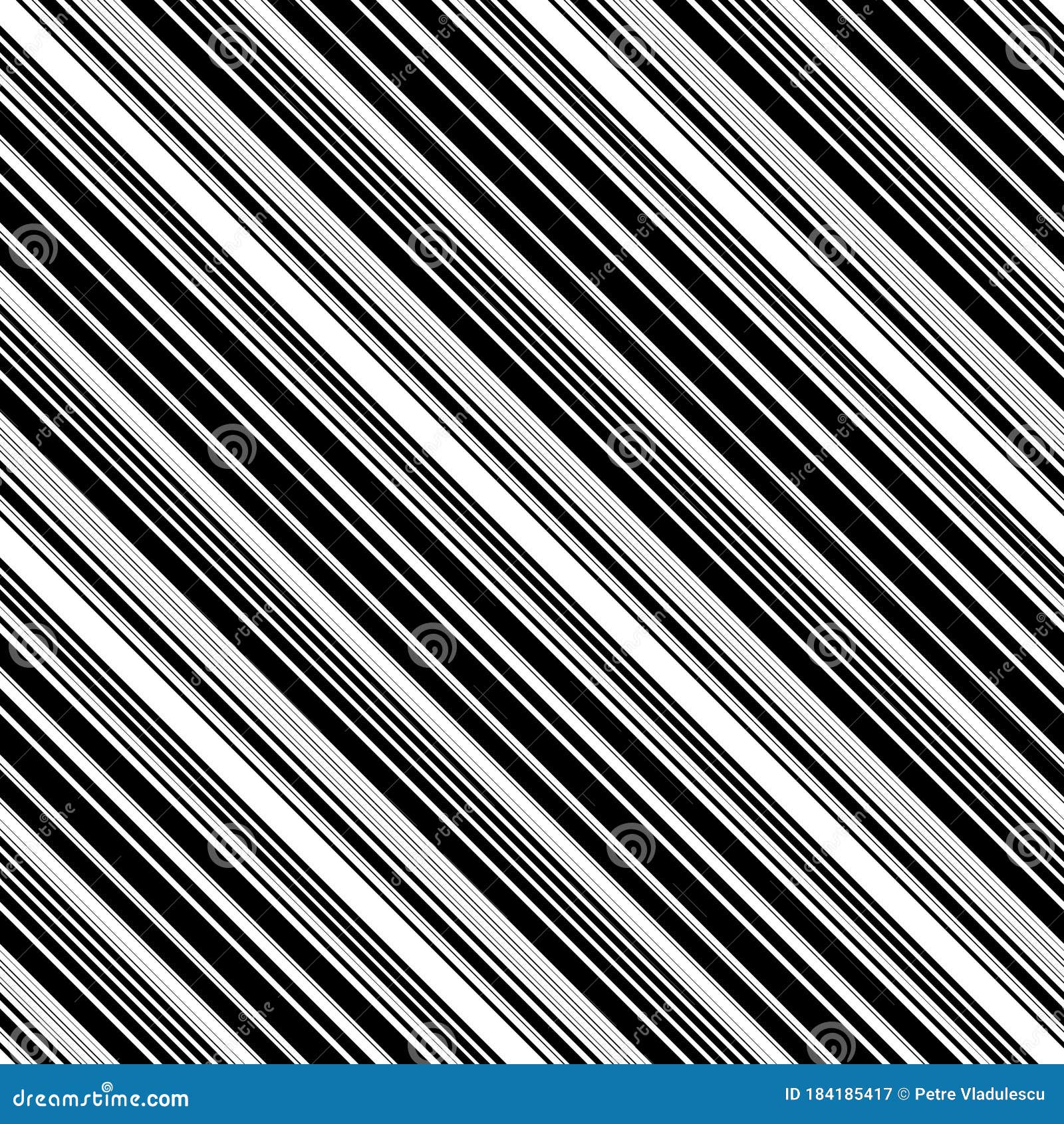 Pattern with Oblique White Stripes and Outline, Modern Stylish Image ...