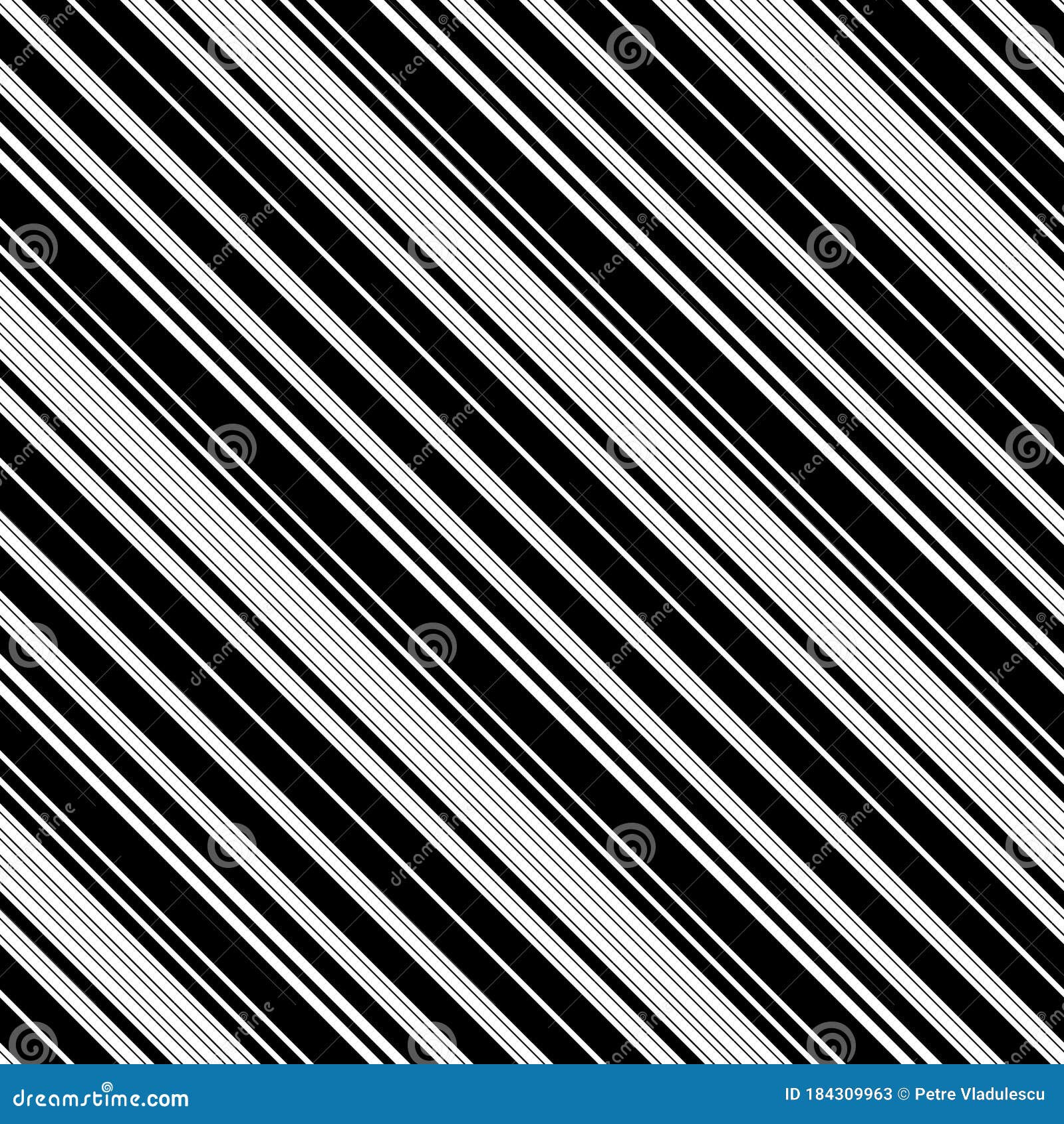 Pattern with Oblique White Stripes and Outline, Modern Stylish Image ...