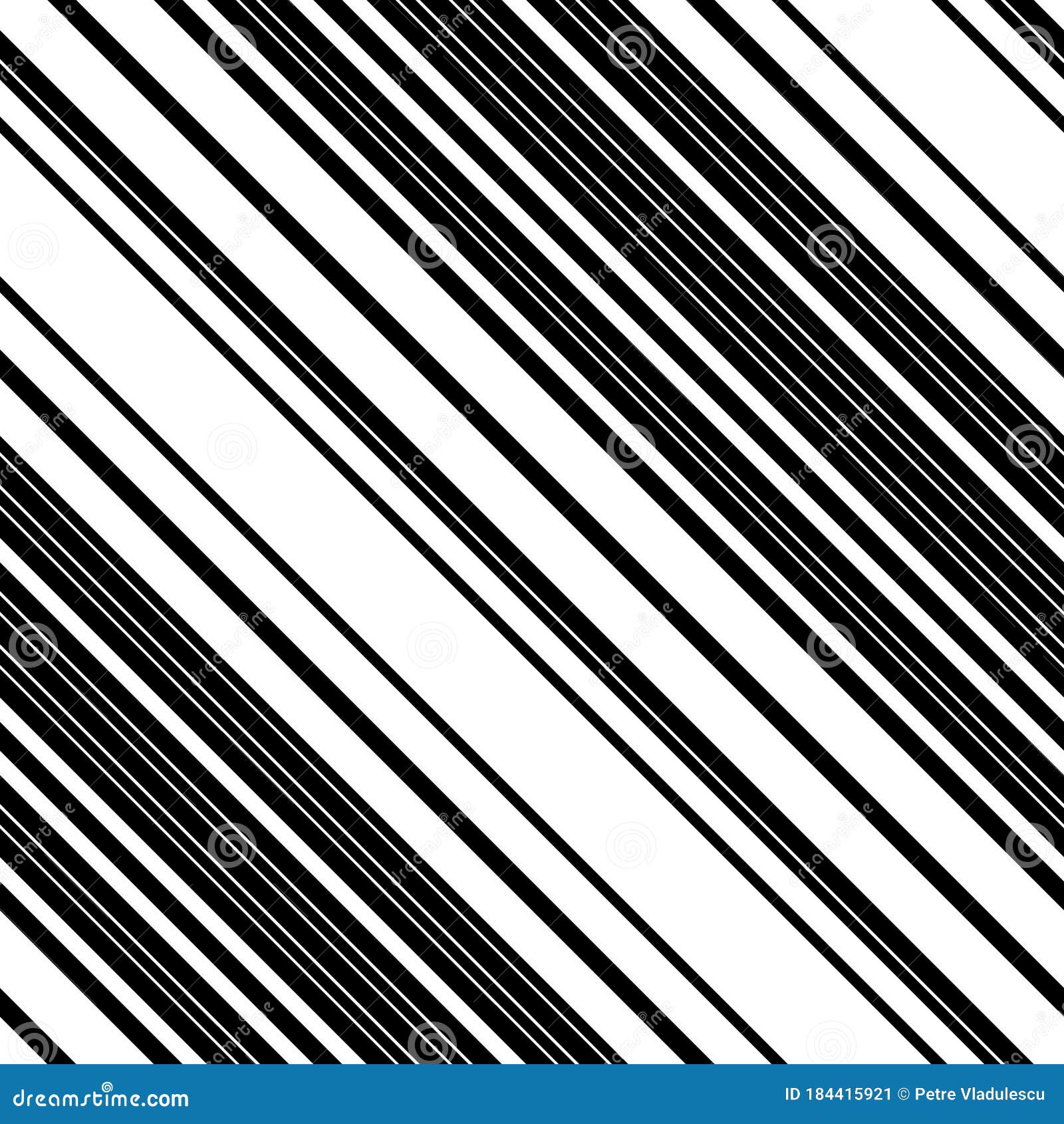 Pattern with Oblique White Stripes and Outline, Modern Stylish Image ...