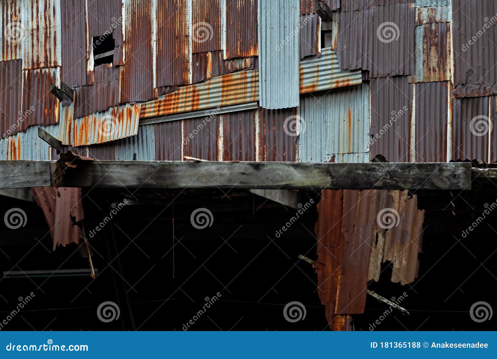 The Pattern of the Old Galvanized Sheet and Rust Stock Photo - Image of ...