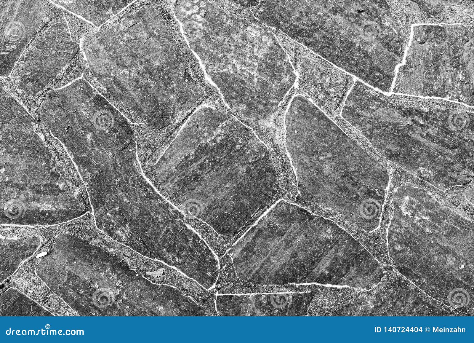 Pattern of Old Irregular Stones Gives a Harmonic Background Stock Photo ...