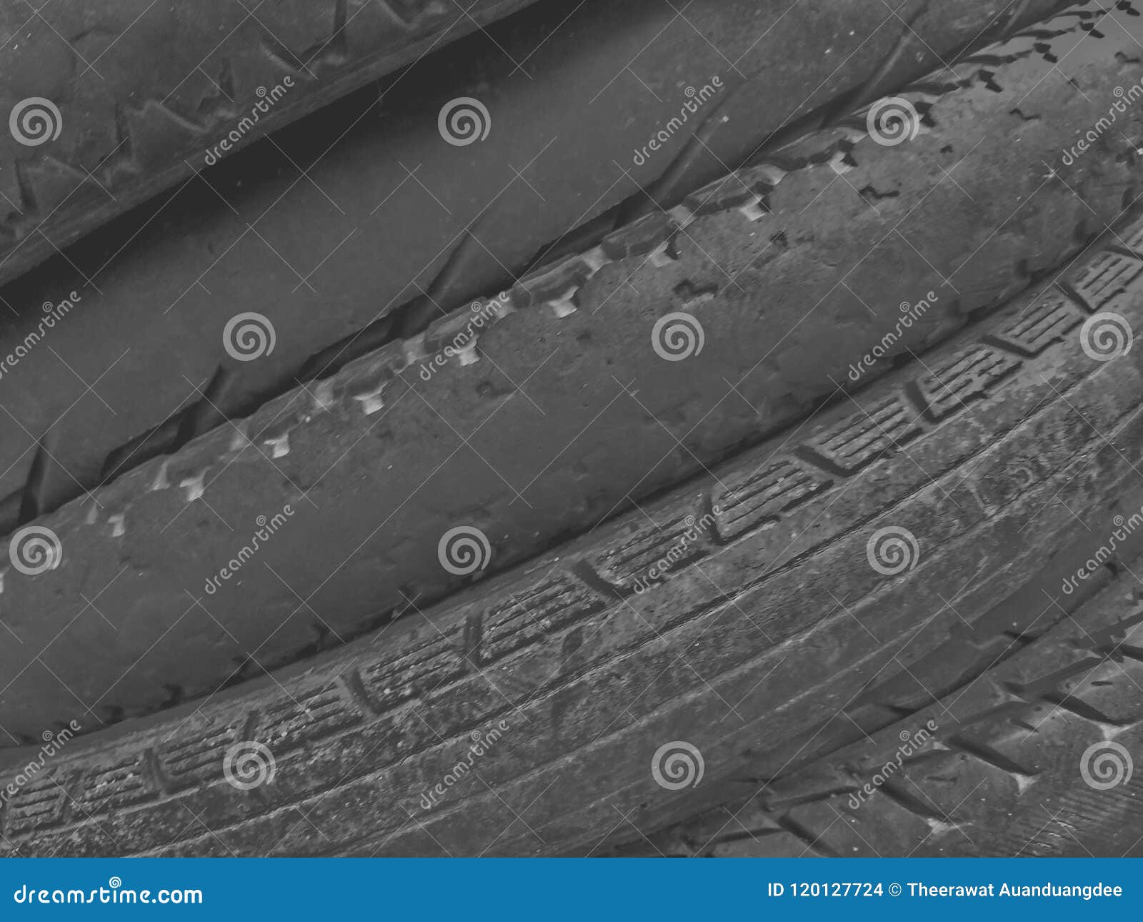 Pattern of Old Motorcycle Tires Stock Photo - Image of closeup, pattern ...
