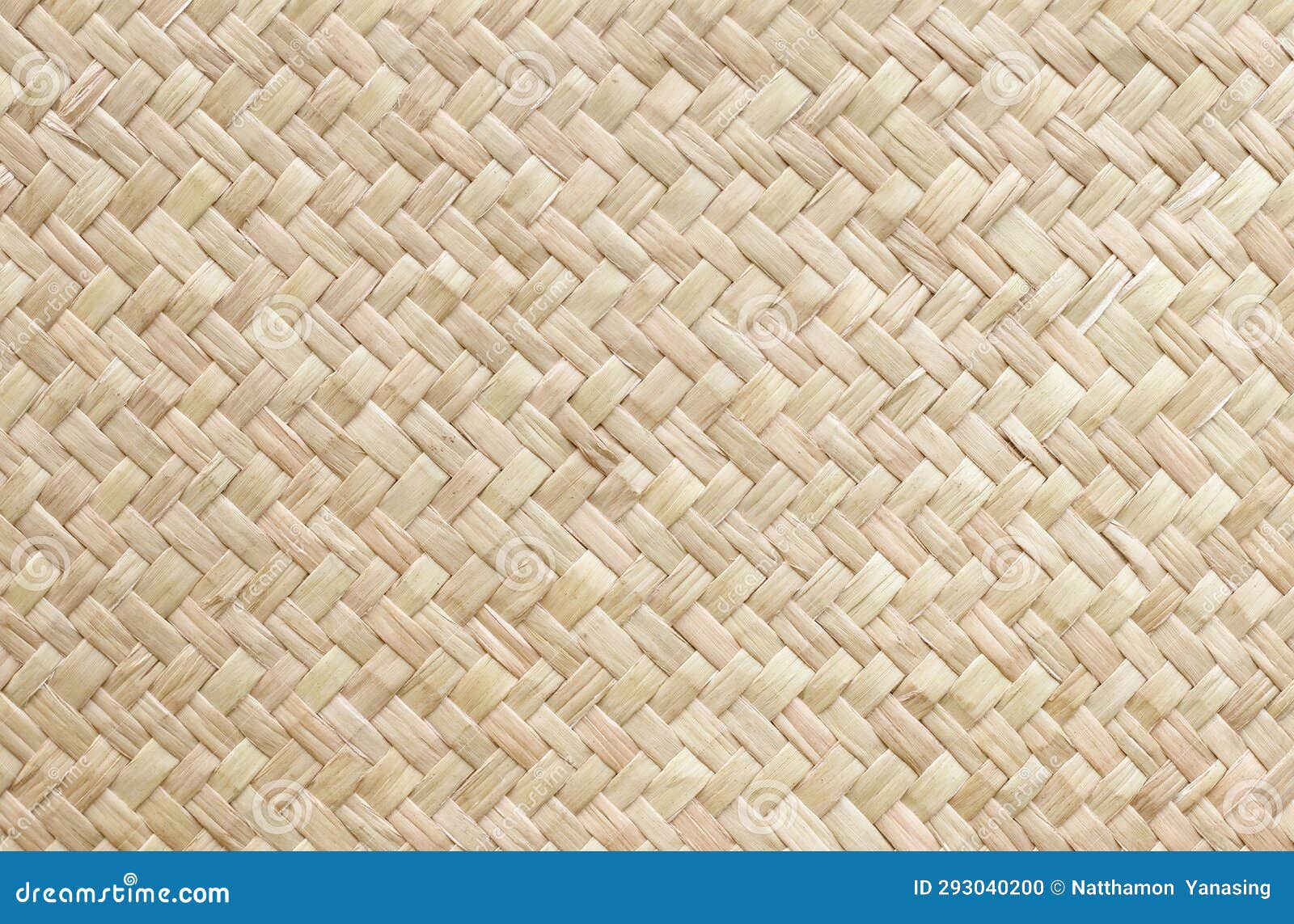 Pattern of Old Reed Weaving Mat with Vintage Style for Background and ...