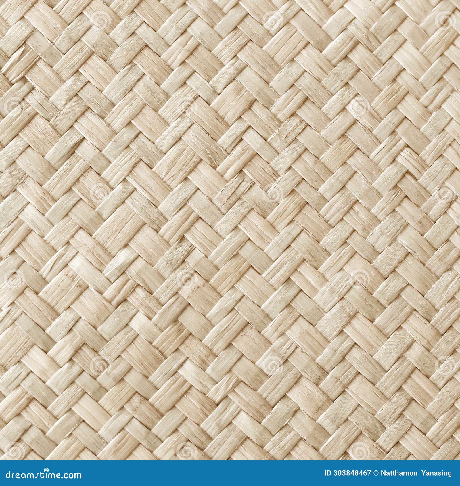 Pattern of Old Reed Weaving Mat with Vintage Style for Background and ...