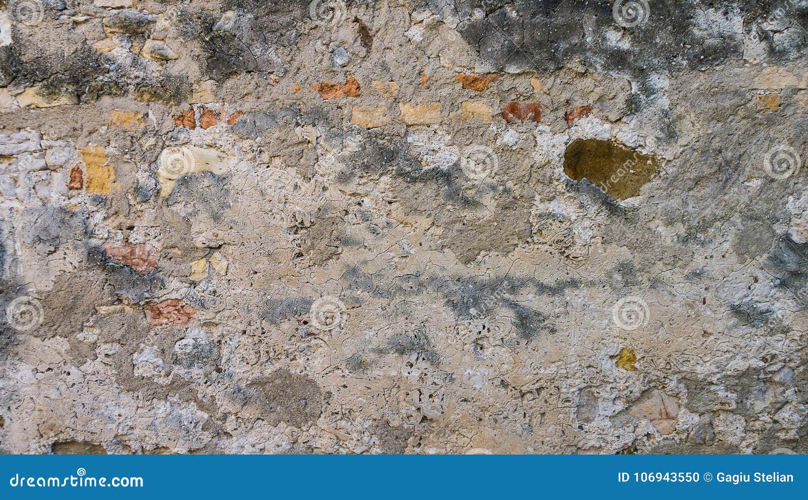 Old wall pattern stock photo. Image of ancient, cement - 106943550