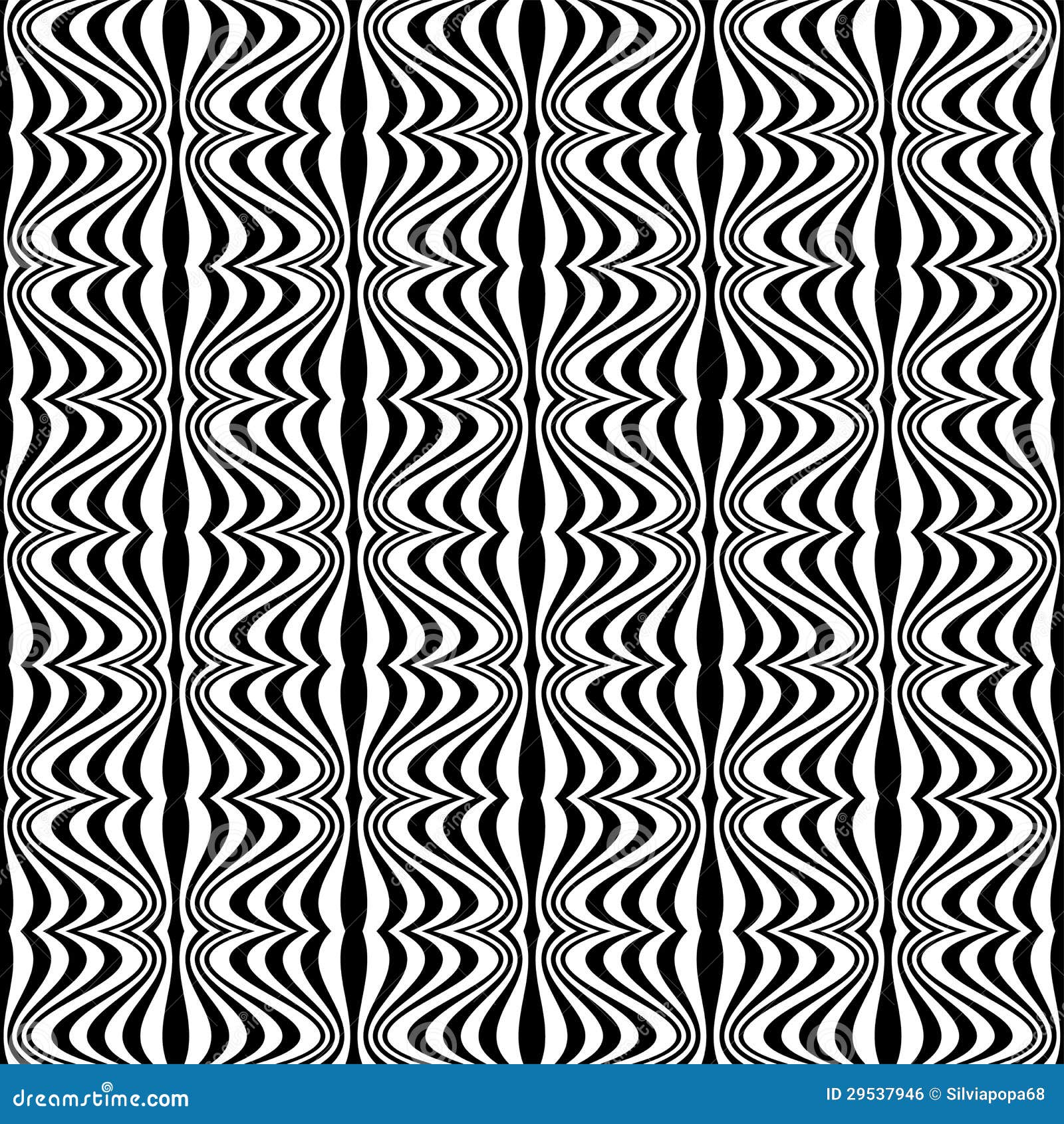 Pattern - Optical Illusion With Geometric Drawing Stock Photo ...