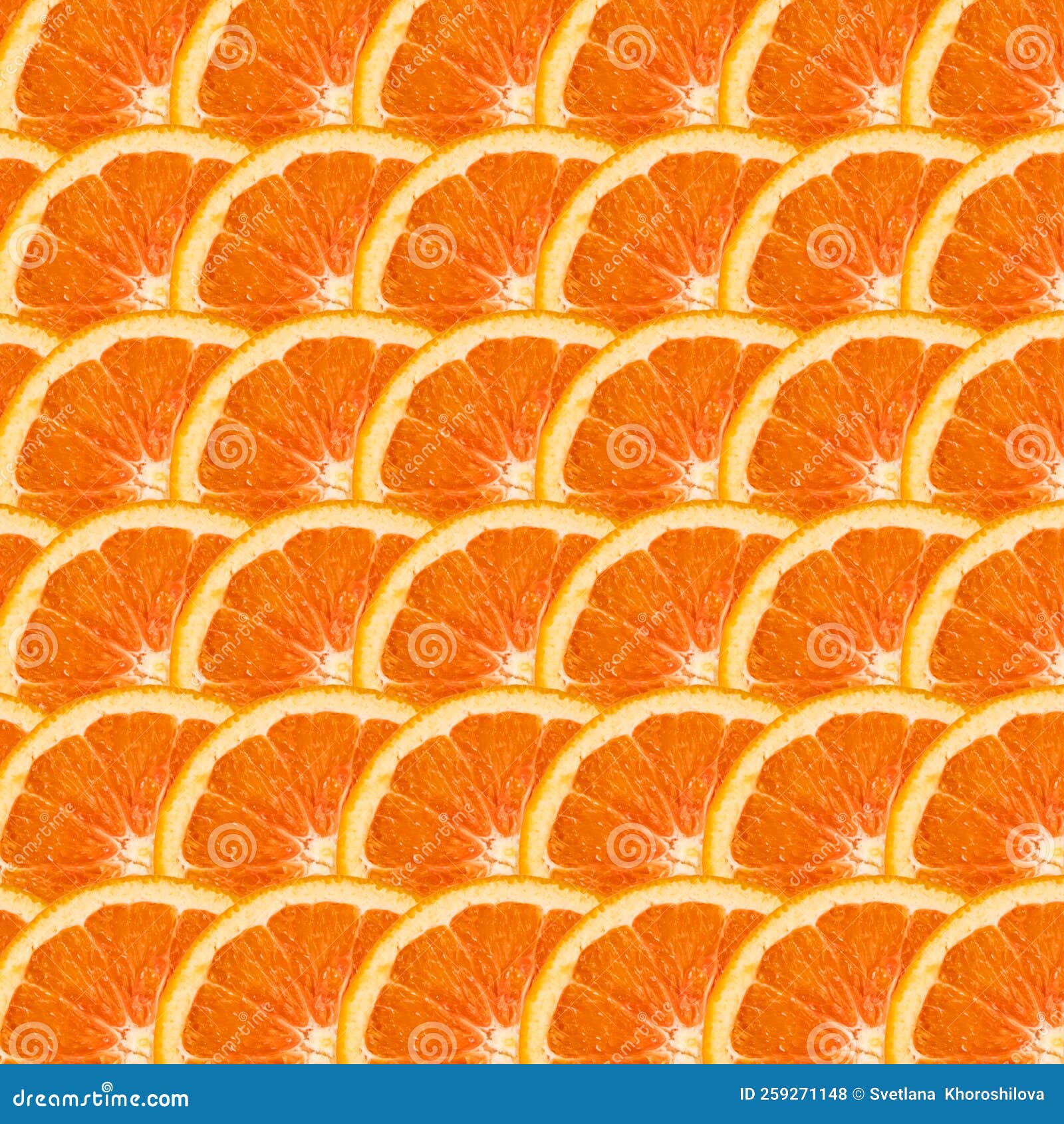 Pattern of Orange Slices. Orange Slices As Texture Stock Photo - Image ...