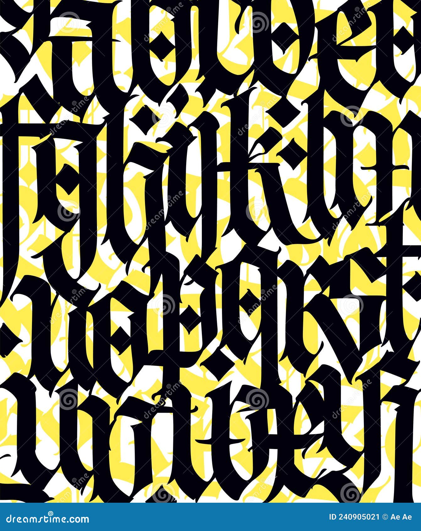 Medieval Alphabet Font. Scratched Metal Vintage Letters. Vector ...