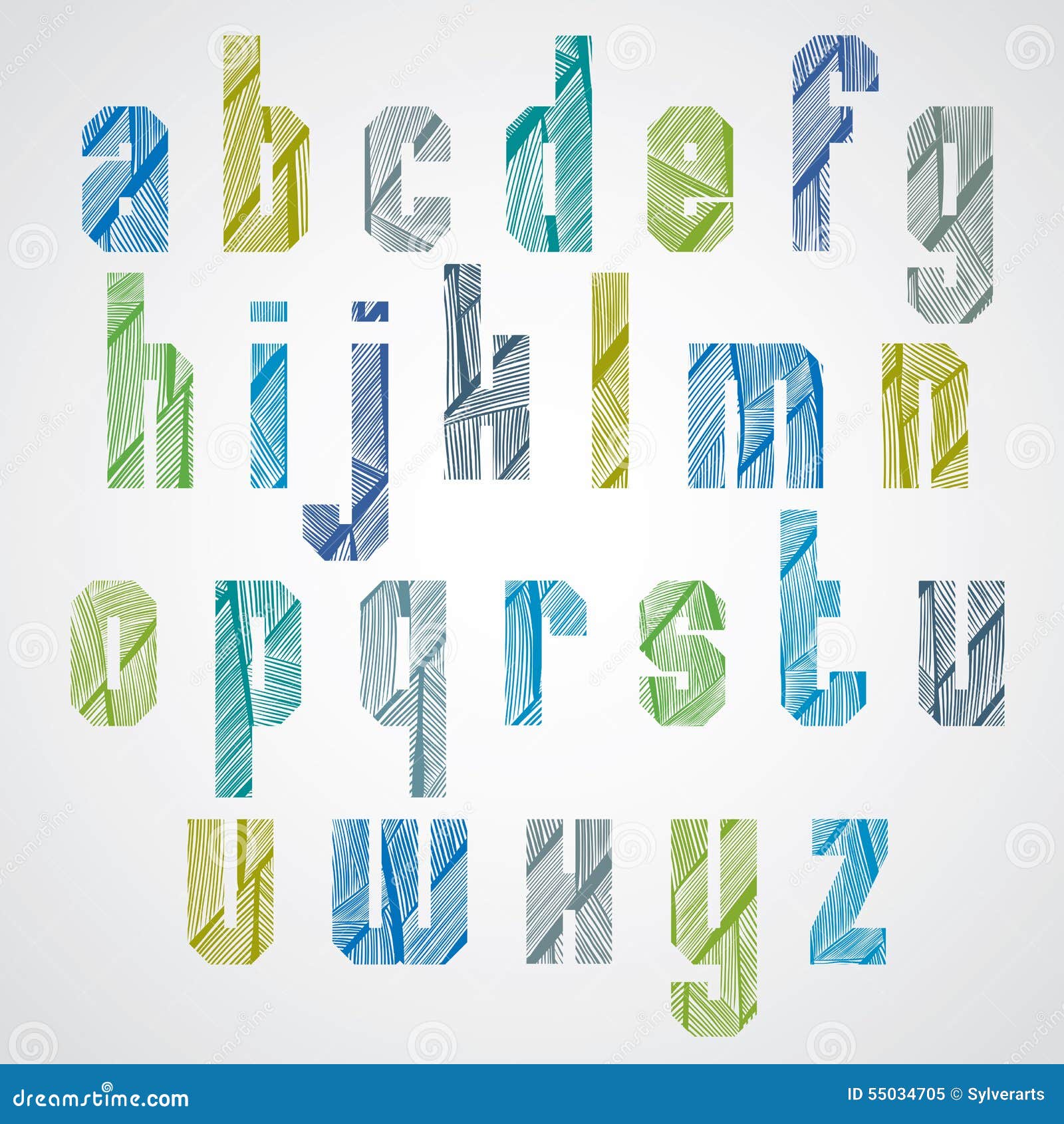 Pattern Ornamental Colorful Fashionable Font, Rectangular Lower Stock ...