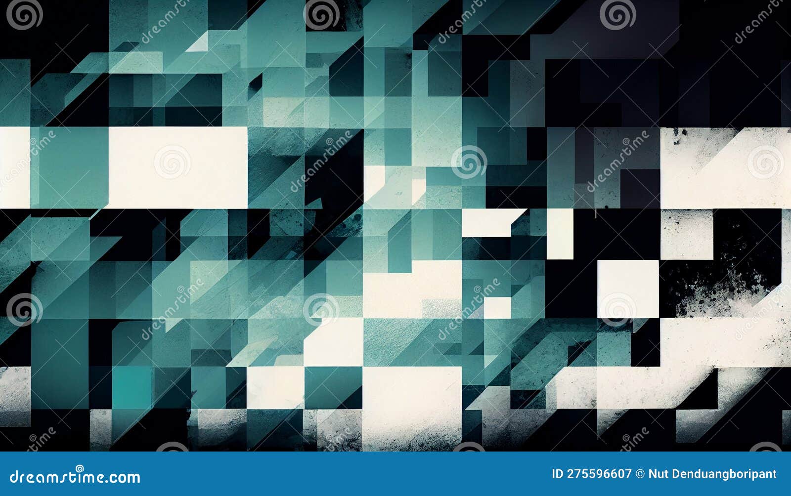 Generative AI, Monochrome Overlap - Abstract Square Background Stock ...