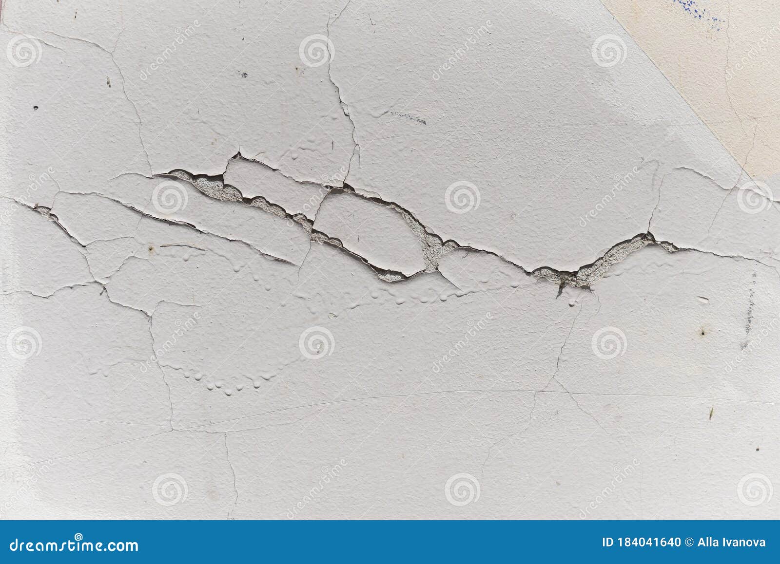 Pattern of Paint Peel Off on Plaster with Scratches and Cracks, Texture ...