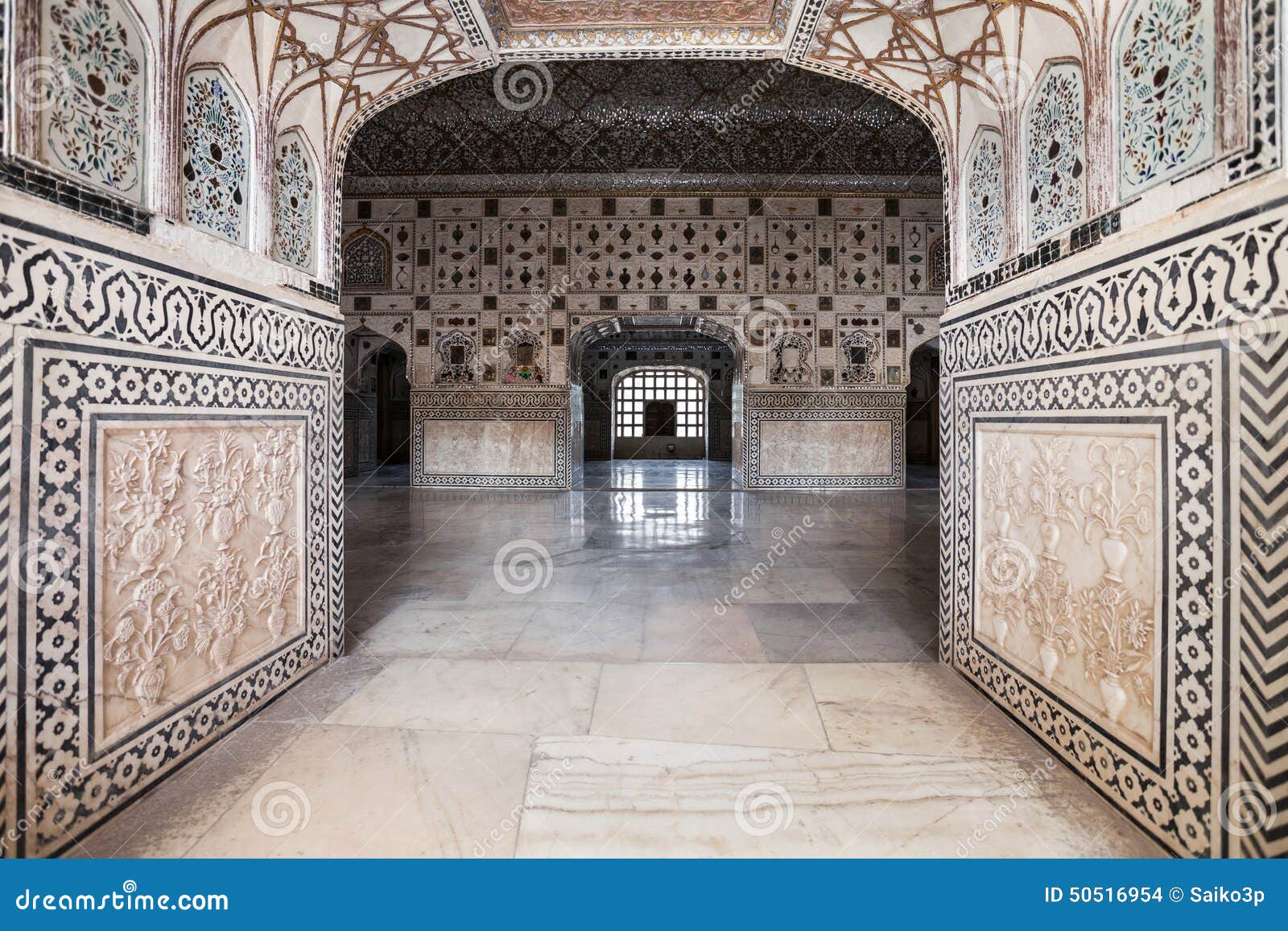 Pattern on the Palace, Jaipur Stock Photo - Image of design, interior ...