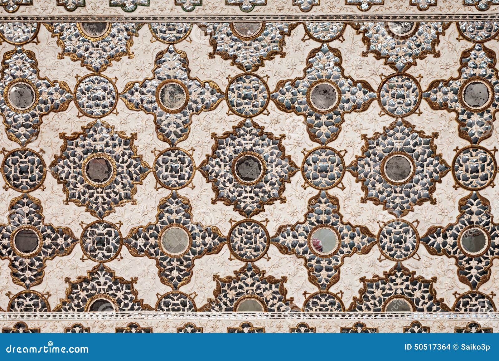 Pattern on the Palace, Jaipur Stock Photo - Image of islam, asia: 50517364