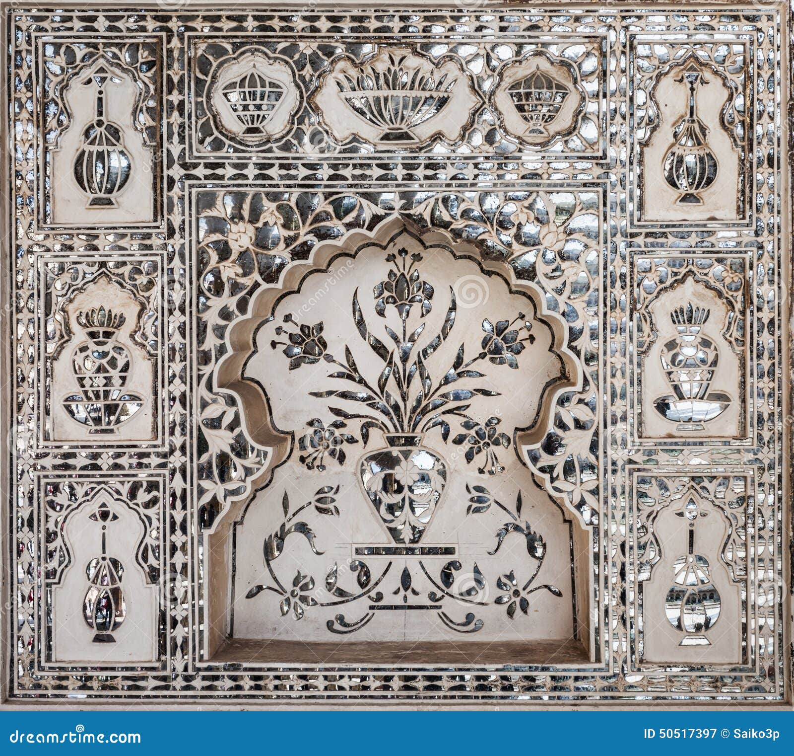 Pattern on the Palace, Jaipur Stock Image - Image of indian, palace ...