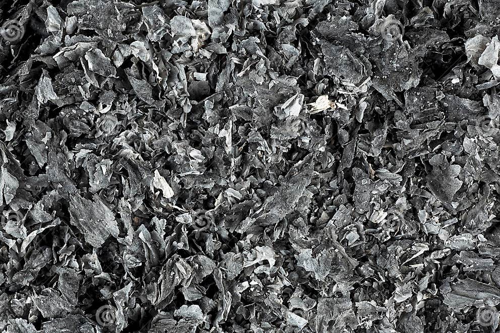 Pattern of Paper Ashes Consumed by Fire As Background. Burnt Paper ...