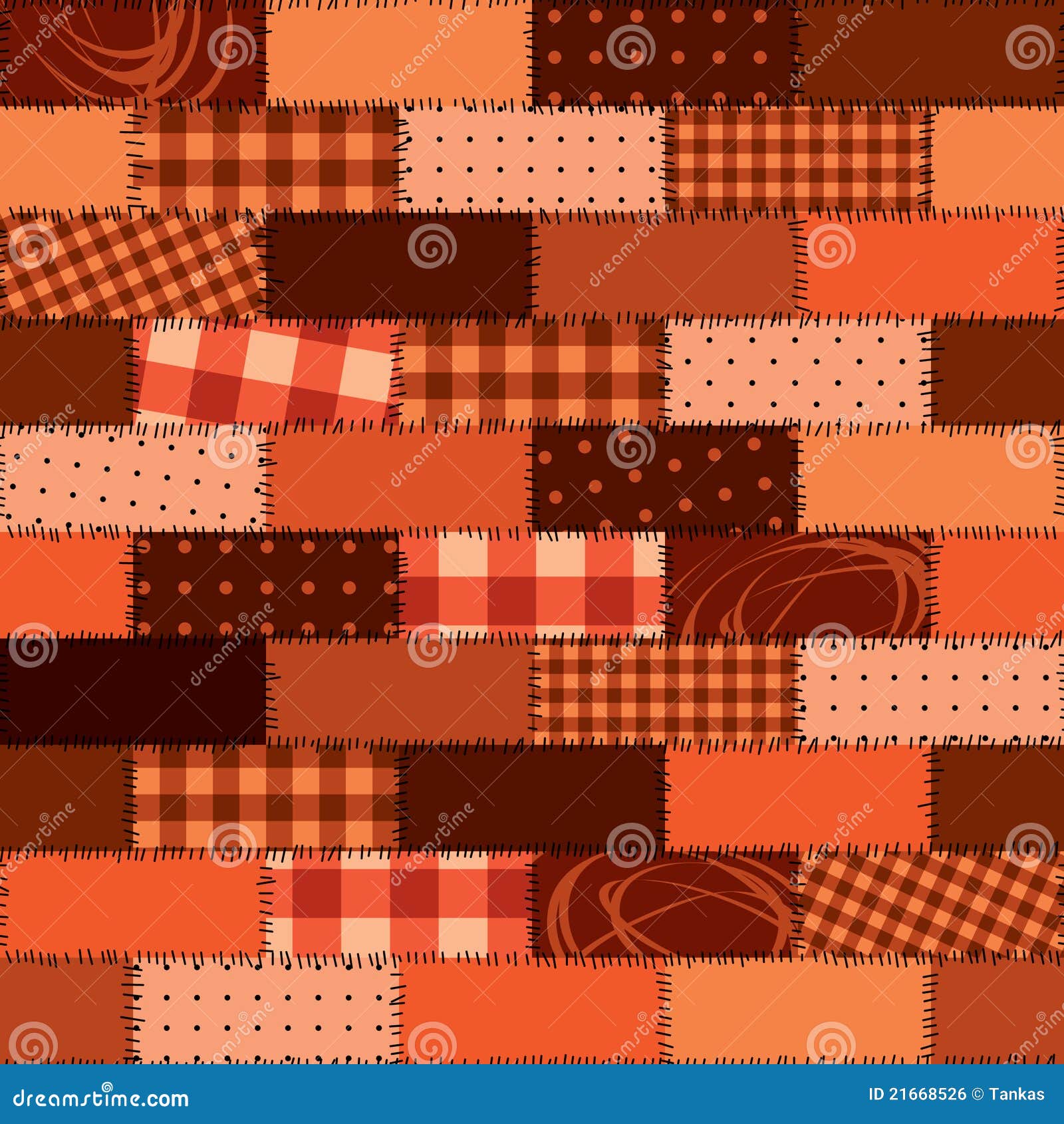 Pattern patchwork stock vector. Illustration of patch - 21668526