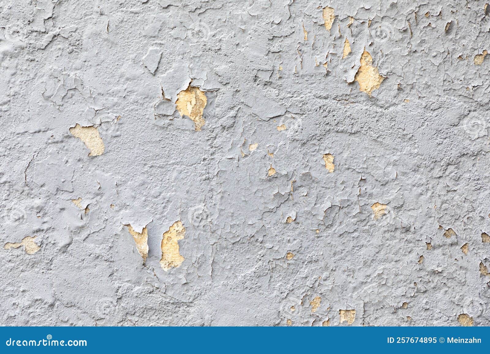 Pattern of Peeling Off Grey Color at a House Wall Stock Image - Image ...