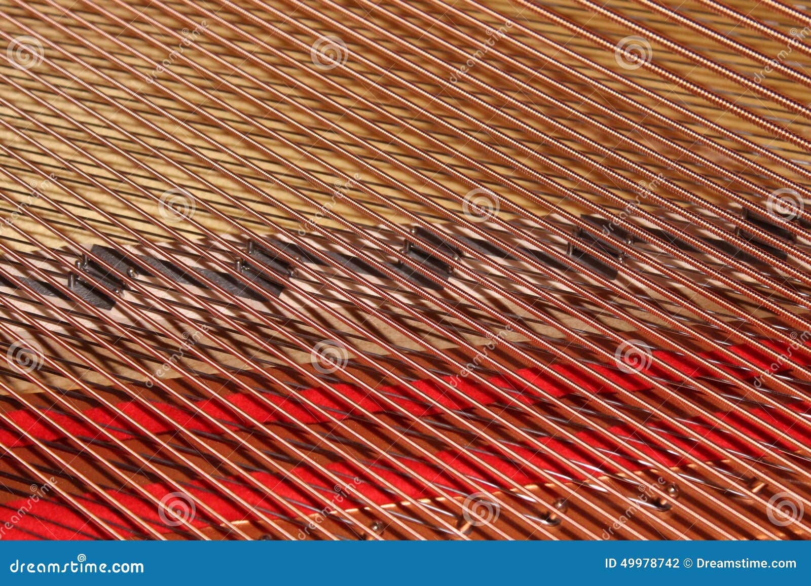 Pattern of Piano Strings stock photo. Image of piano - 49978742