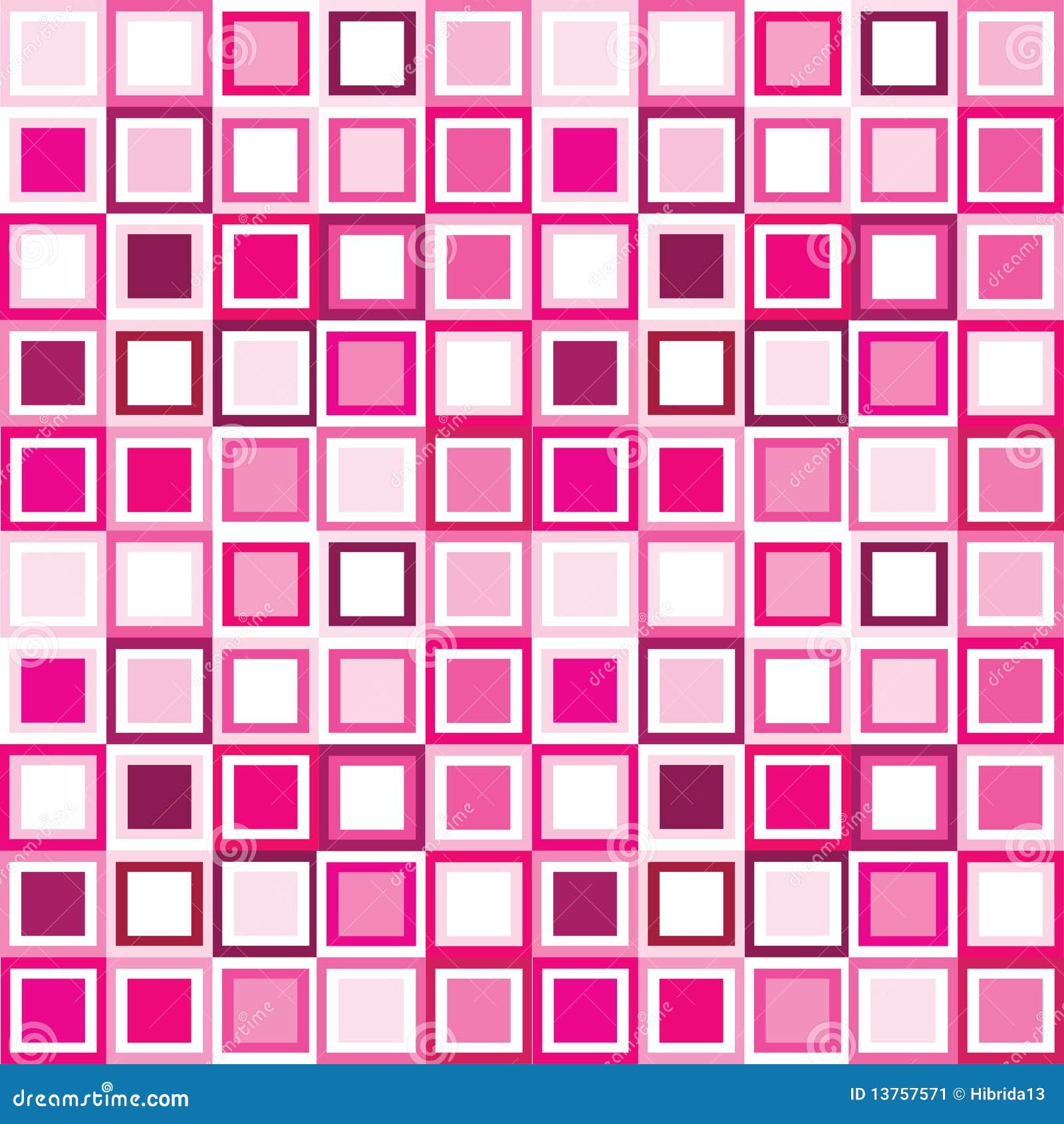 Pattern in pink squares stock illustration. Illustration of floor ...