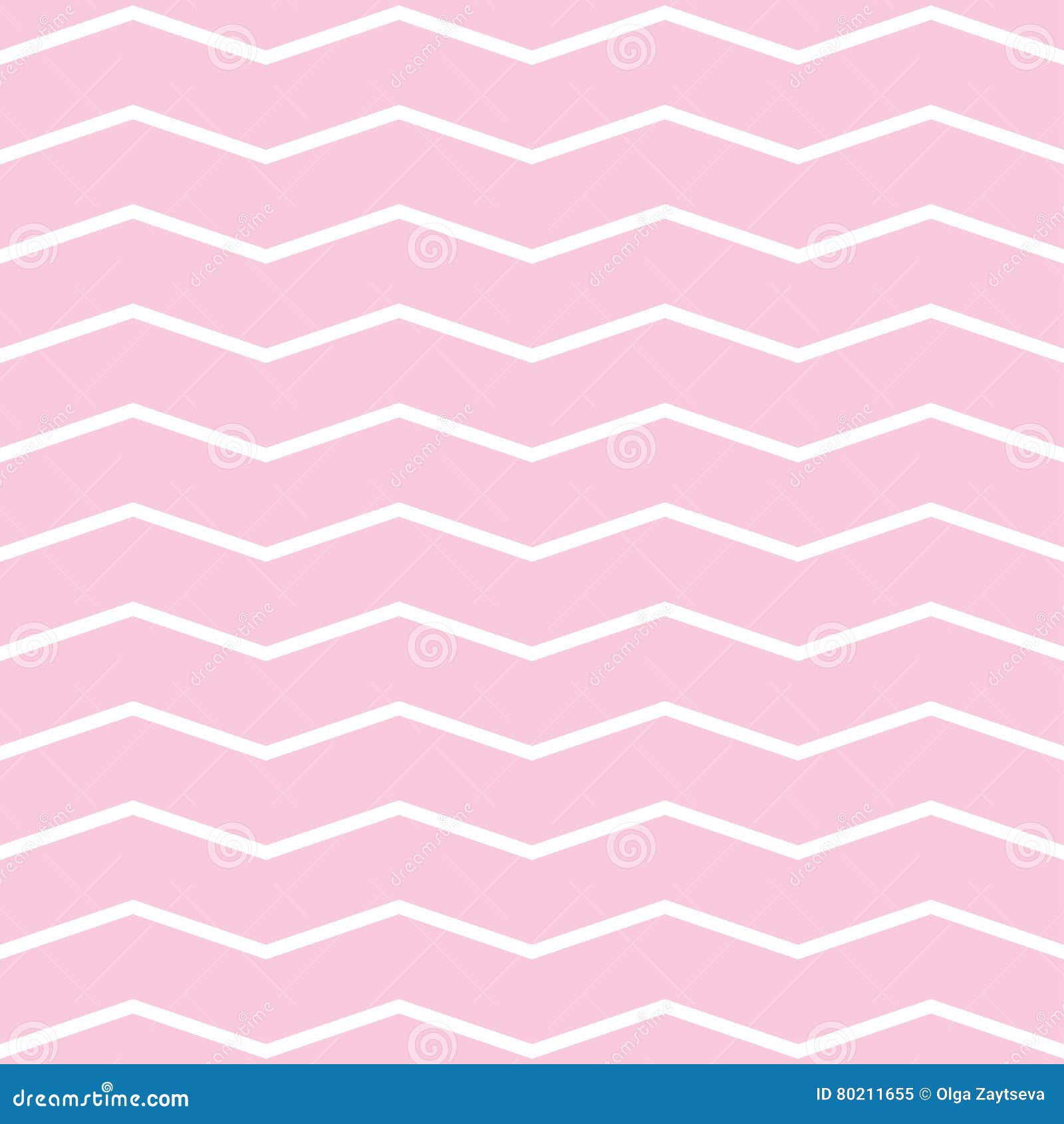 Pattern in pink zigzag stock illustration. Illustration of decorative ...