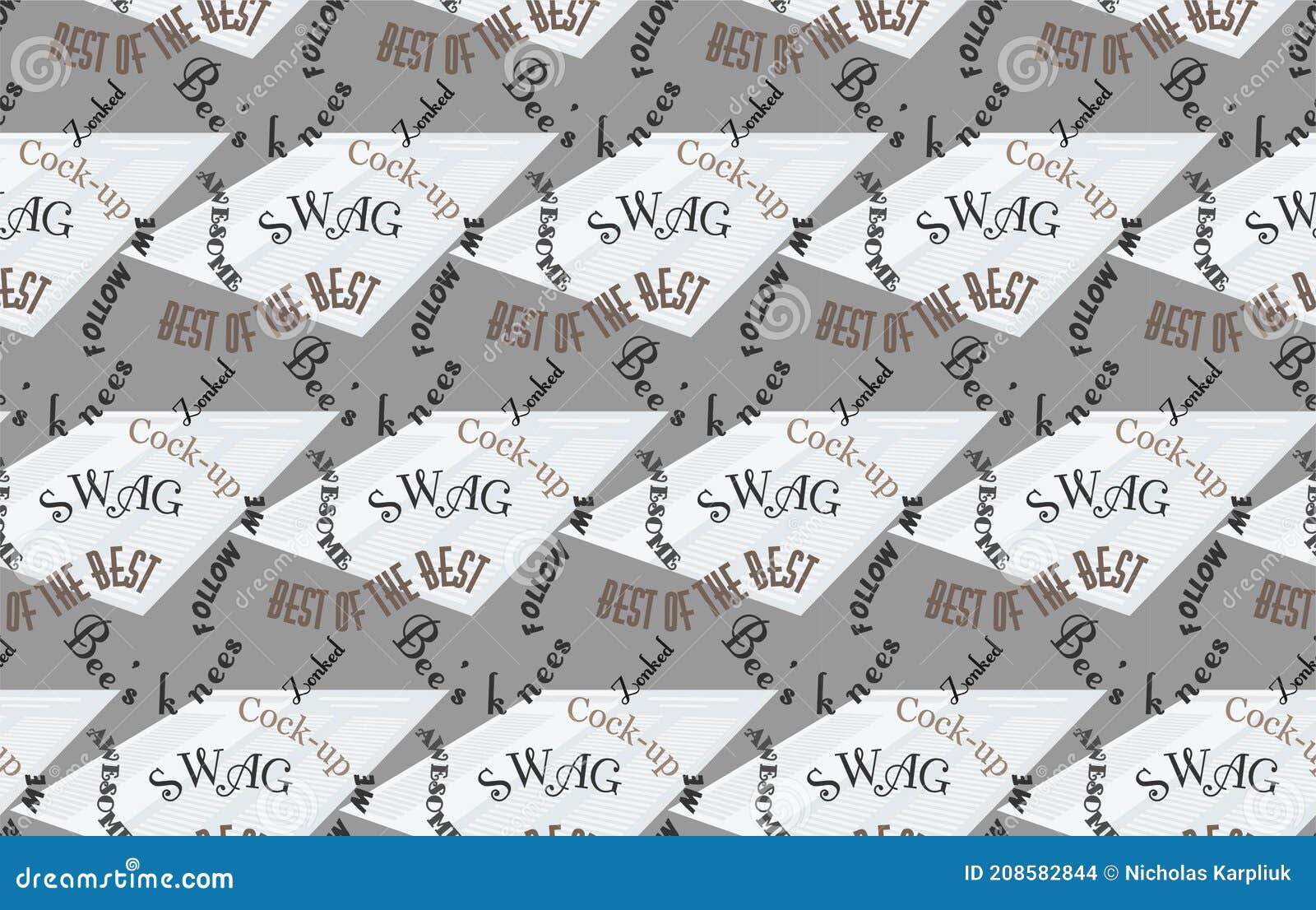Pattern Pattern with Popular Words. Stock Vector - Illustration of ...