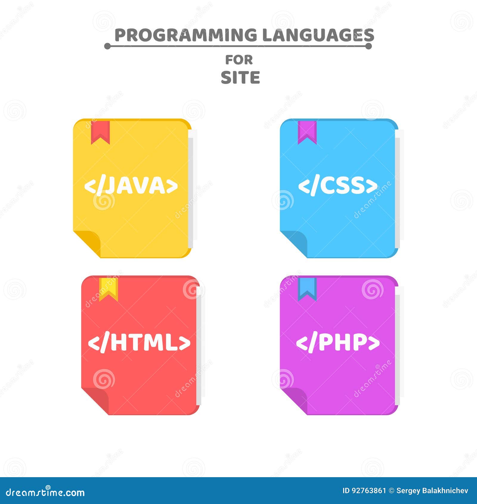 A Pattern From Programming Languages Colorful Books Colorful Background For Your Projects Php